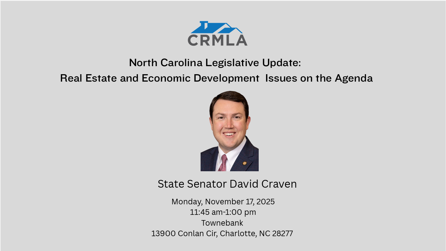 Lunch and Learn: Legislative Update with State Senate Member David ...